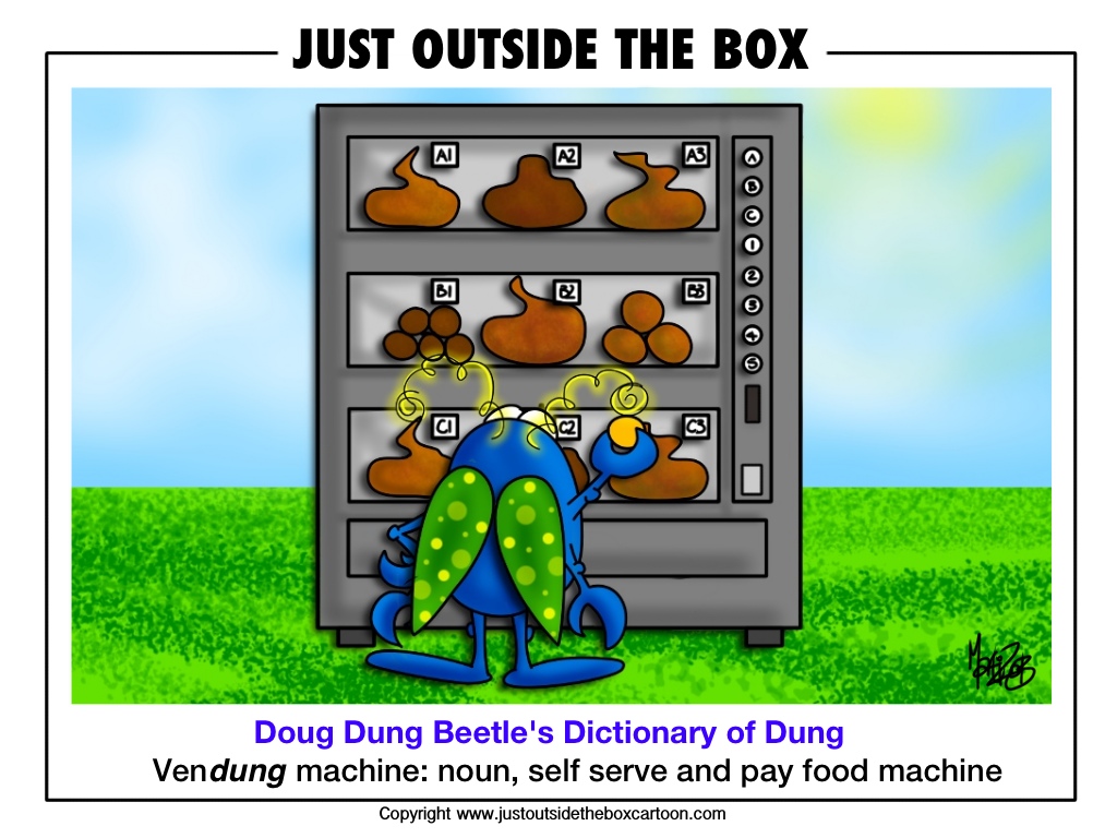 Doug’s Cartoons – Doug the Dung Beetle